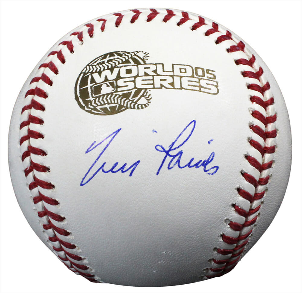 Tim Raines Signed Rawlings 2005 World Series (Chicago White Sox ...