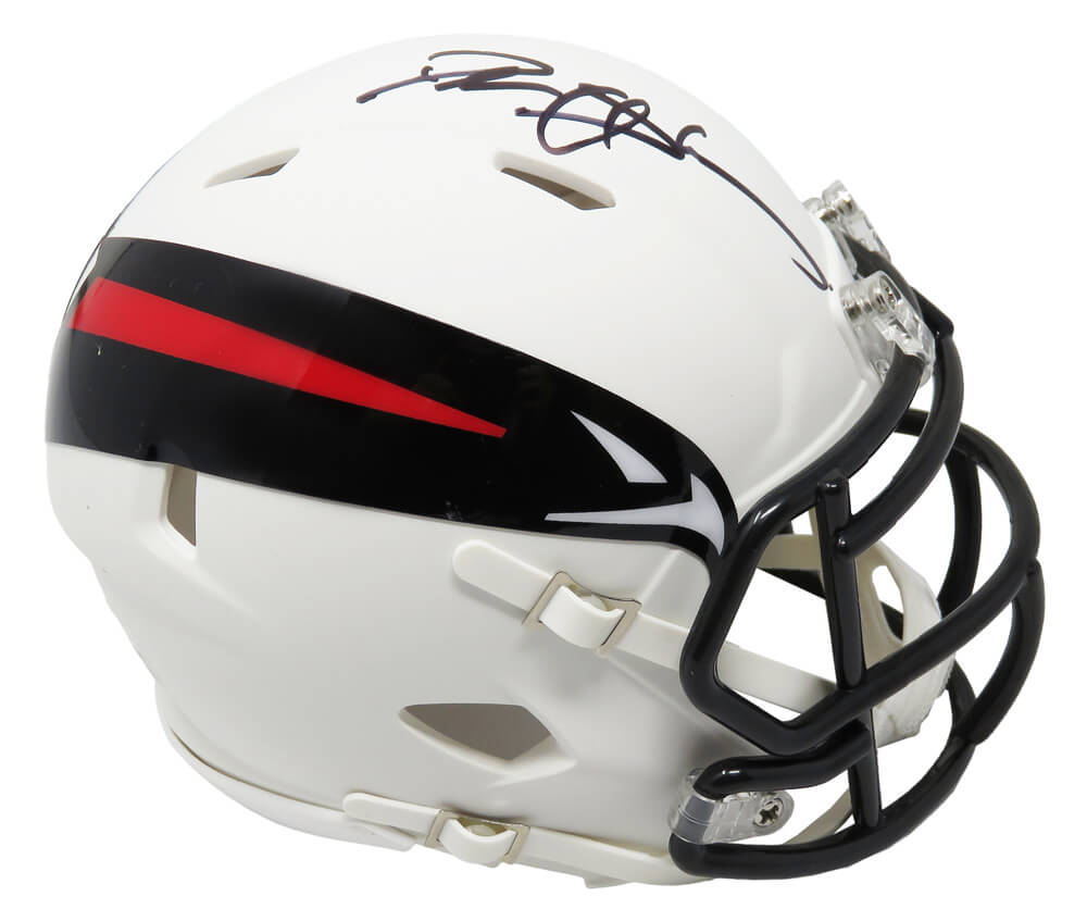 Deion Sanders Signed Atlanta Falcons AMP Alternate Series Riddell Speed ...