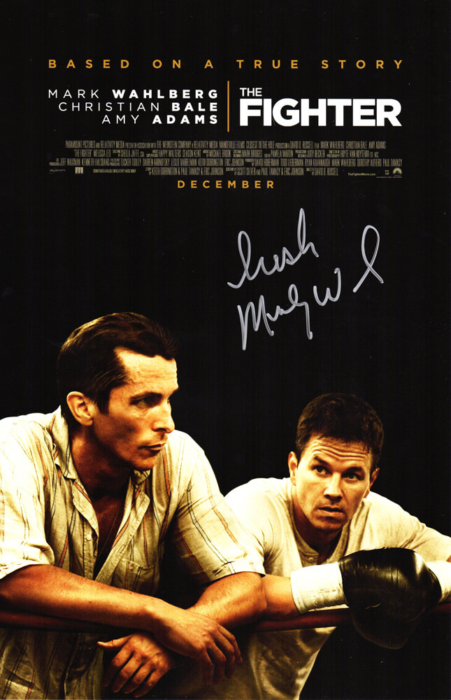 Micky Ward Signed The Fighter 11×17 Movie Poster w/Irish – Schwartz ...