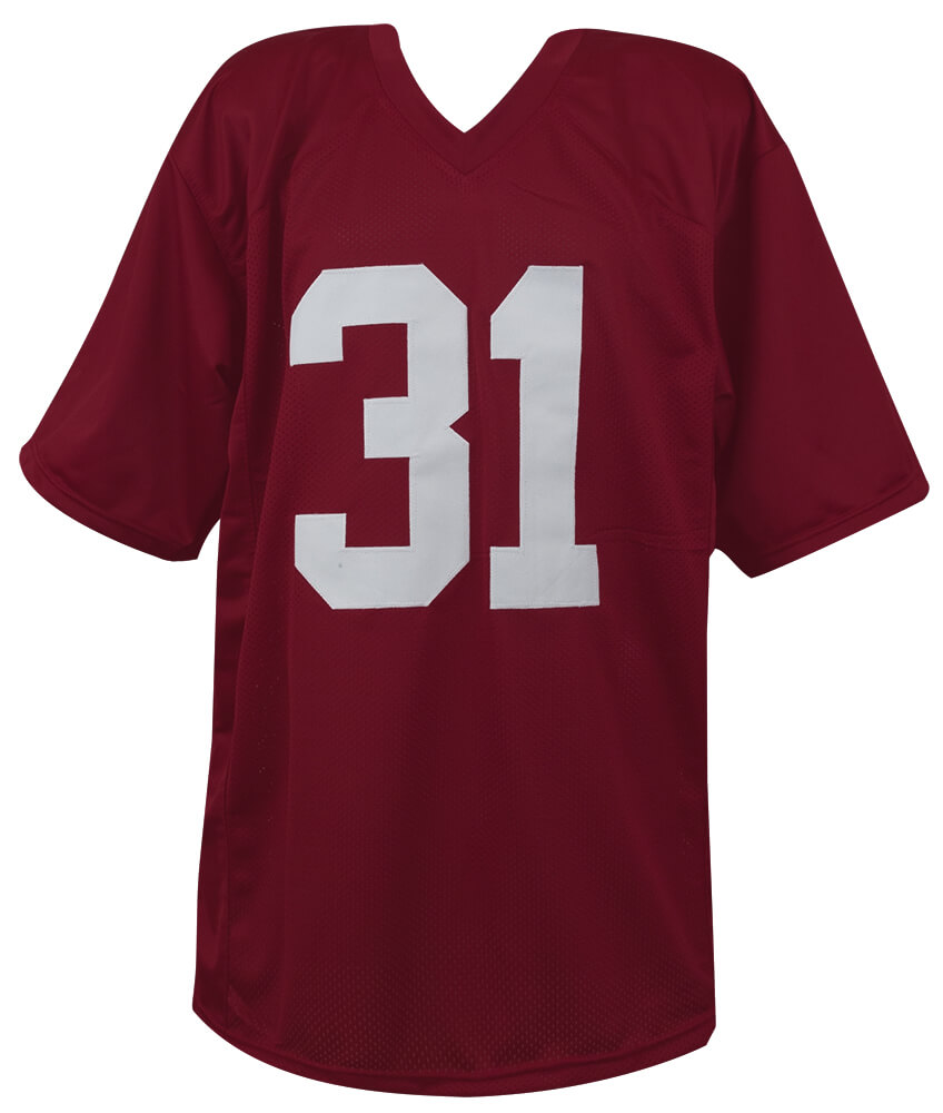 Will Anderson Signed Red Custom College Football Jersey w/Terminator ...