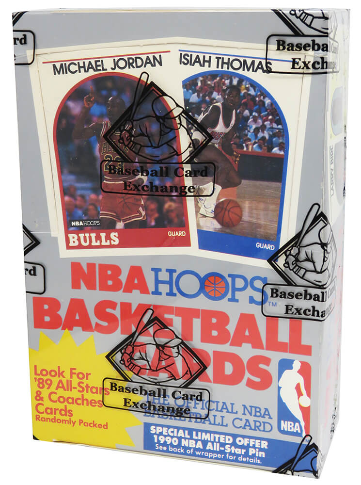 1989 Hoops Series 1 Basketball Box BBCE Wrapped From A Sealed Case ...
