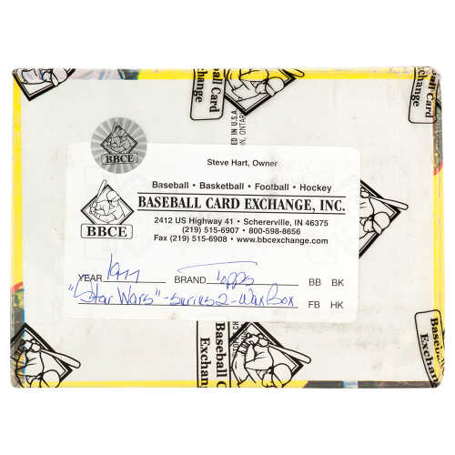 1977 Topps Star Wars Series 2 Unopened Wax Box BBCE Sealed Wrapped – 36 ...