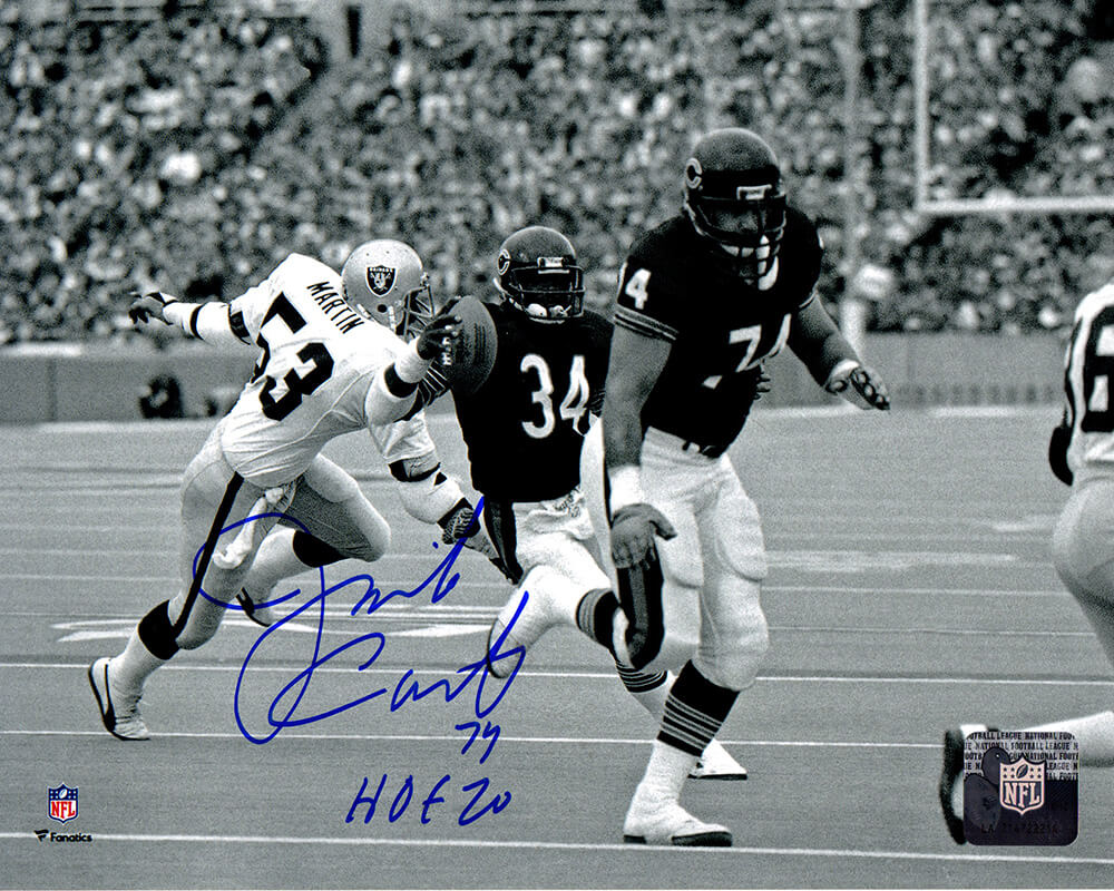 Jim Covert Signed Chicago Bears B&W Action 8×10 Photo w/HOF’20 ...