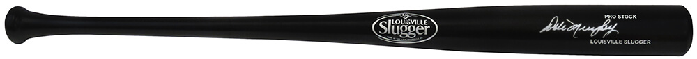 Dale Murphy Signed Louisville Slugger Pro Stock Black Baseball Bat ...