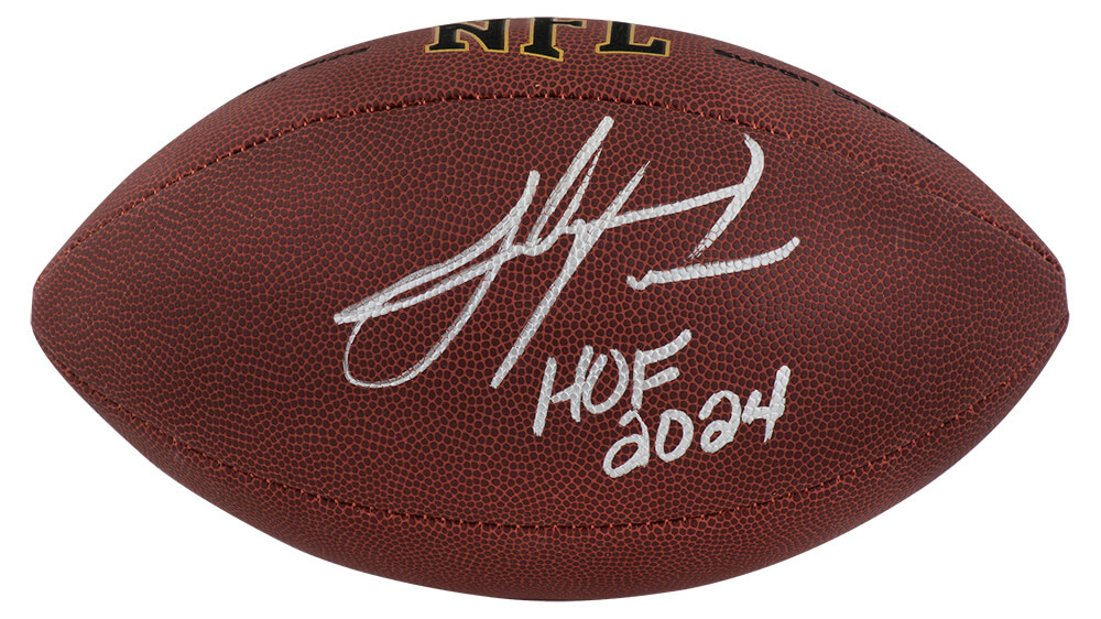 Julius Peppers Signed Wilson Super Grip Full Size NFL Football w/HOF 2024 – Schwartz Sports ...