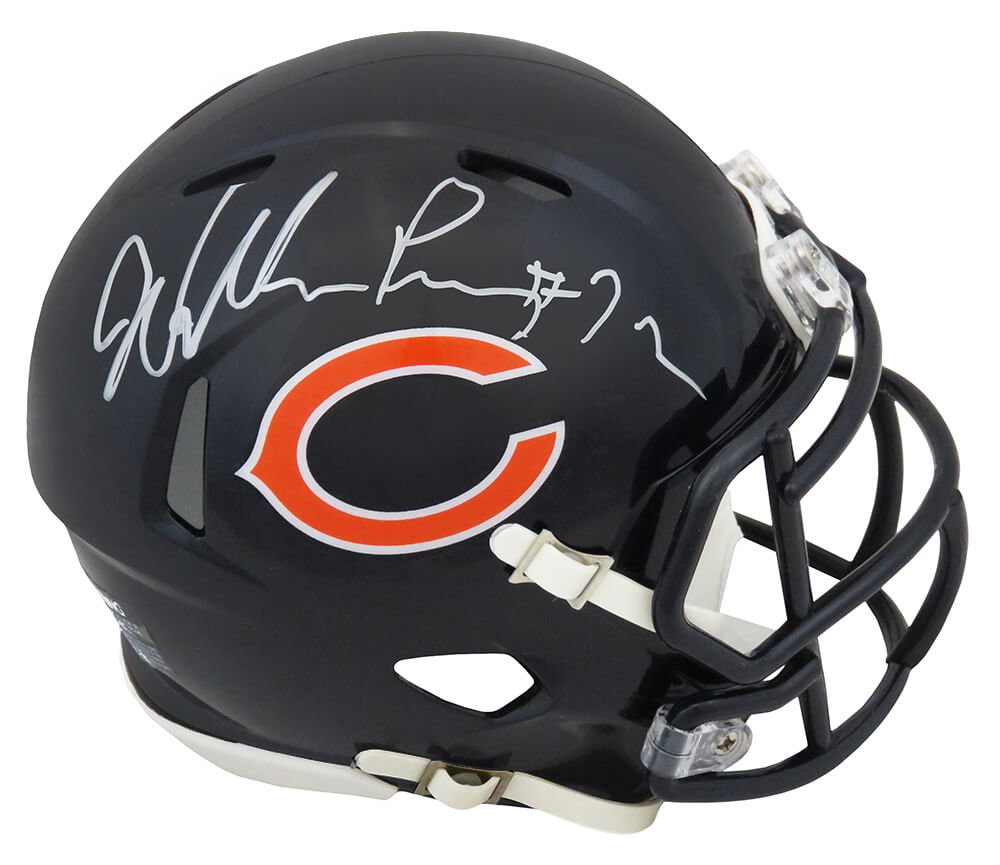 William Perry Signed Chicago Bears Riddell Speed Mini Helmet – Schwartz ...