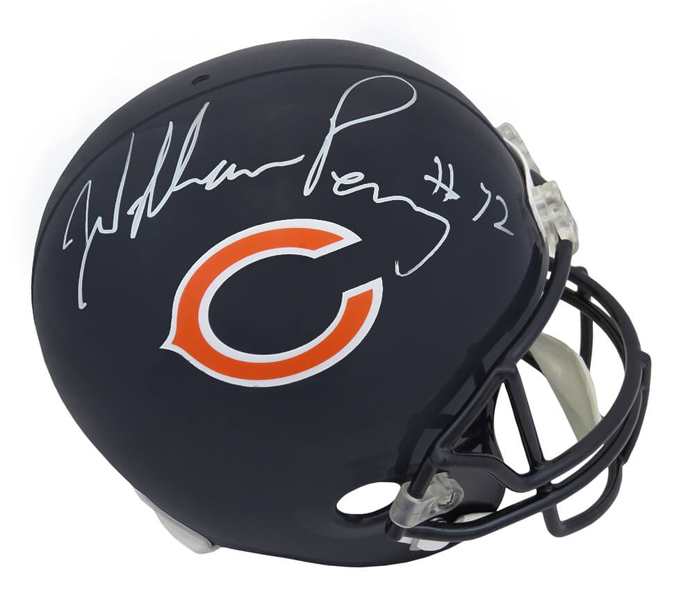 William Perry Signed Chicago Bears Riddell Full Size Replica Helmet ...