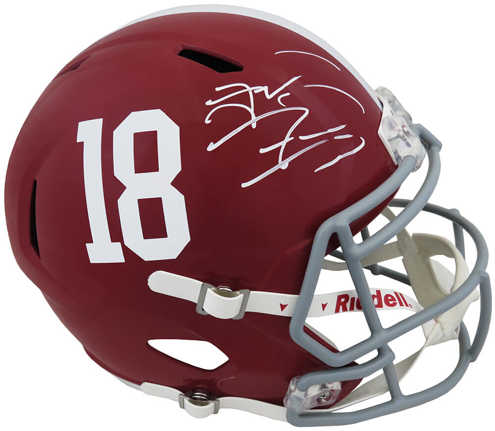 Tua Tagovailoa Signed Alabama Crimson Tide Riddell Full Size Speed ...
